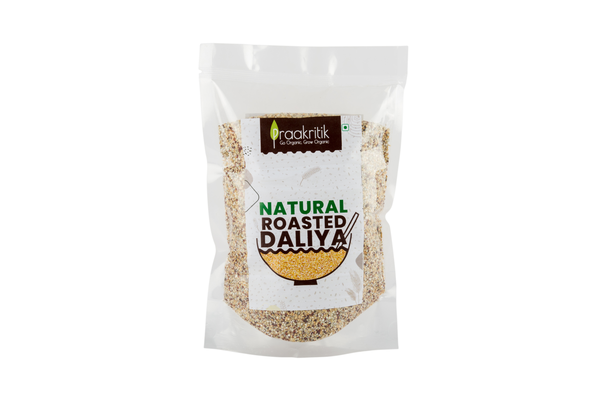 Praakritik Natural Roasted Mix Daliya - IC Organic